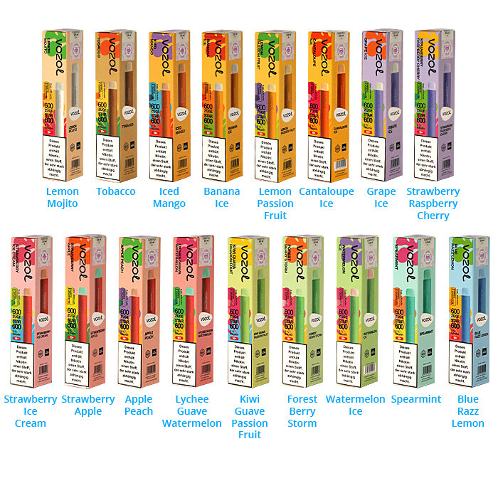 Vozol 600 – TrickyVape