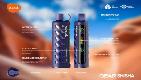 Vozol GEAR SHISHA 25000 – TrickyVape