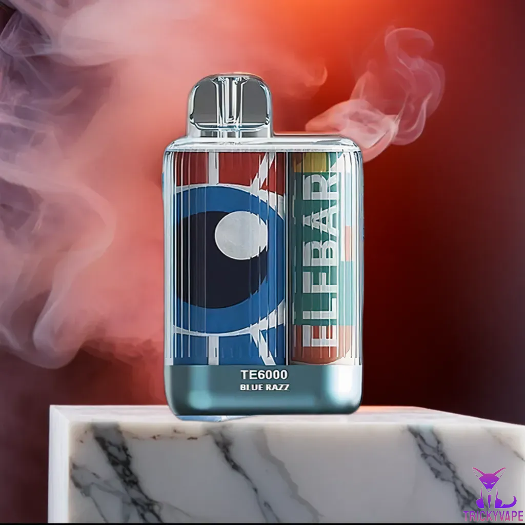ELF BAR TE 6000 - Blue Razz – TrickyVape